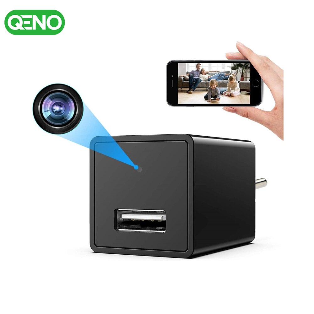 Mini Camera Spion HD 1080P Tip Incarcator De Priza 5V/2A QENO® F45 ...
