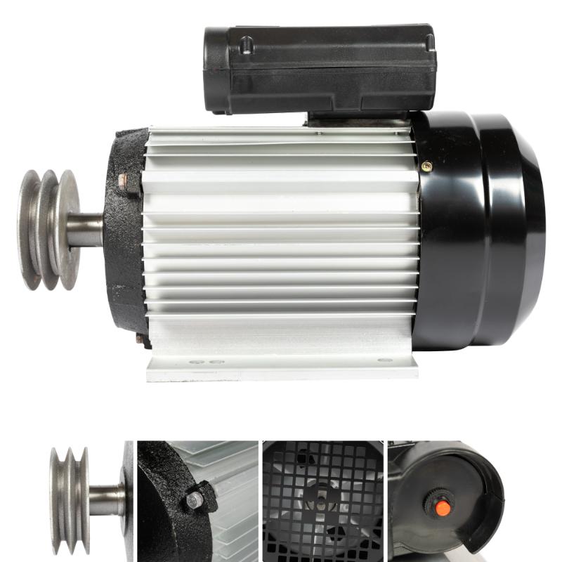 Motor electric monofazat, ax 28mm, 3kW, 2800 rpm, bobinaj din cupru ...