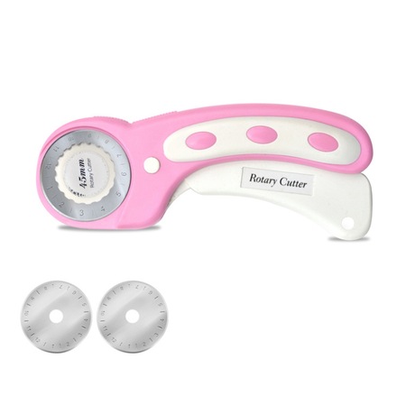 Kit cutit rotativ, 45 mm, Roz - eMAG.ro