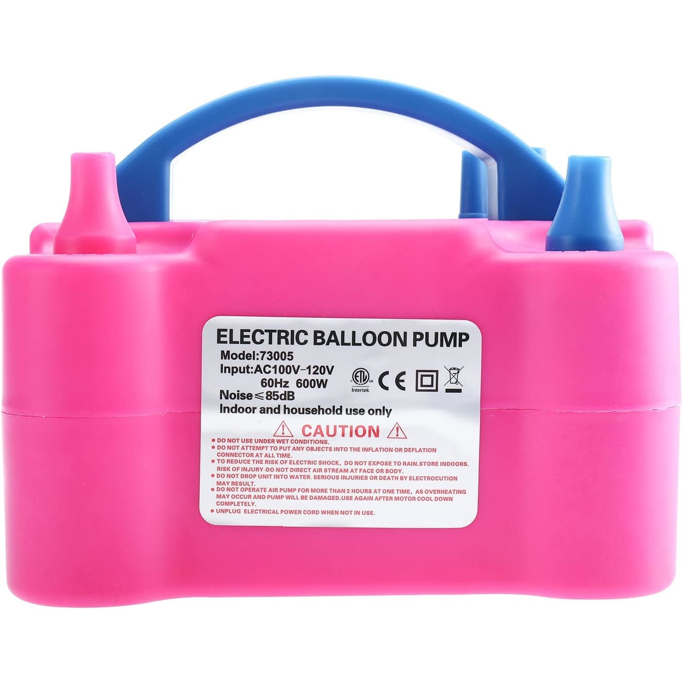 Compresor pentru baloane, Profesional, 600W, 220V, Roz - eMAG.ro