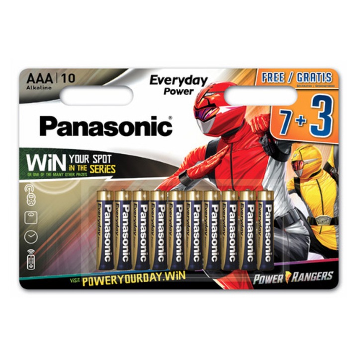 Panasonic Everyday Power AAA elemek, 10 db (7 + 3 ingyenes) - eMAG.hu