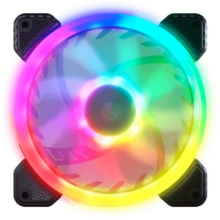 Ventilator COUGAR VORTEX VX120 3MVX1201.0001, iluminare ARGB, 120mm ...