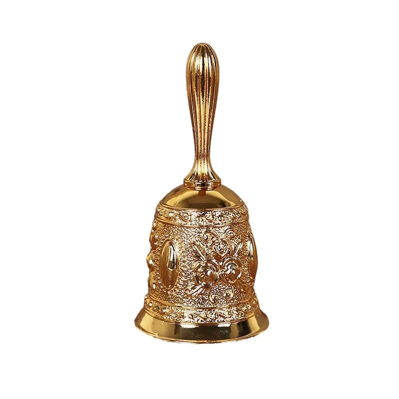 Clopotel de decor, Aliaj zinc, 11.5 x 5.5 cm, Auriu - eMAG.ro