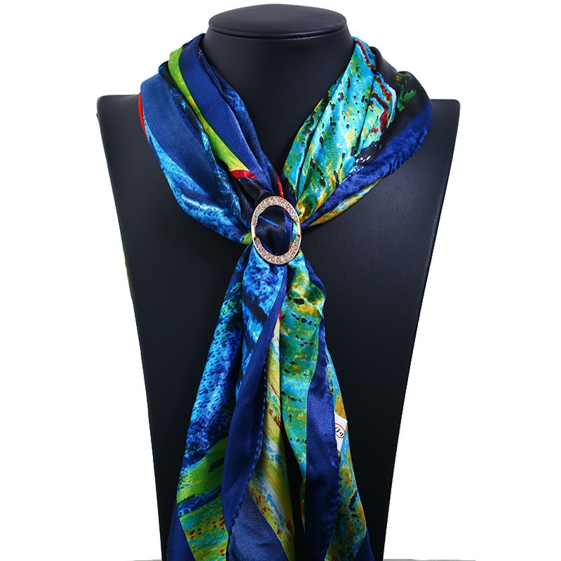 Catarama pentru esarfa, Aliaj, 3.9x2.6 cm, Auriu - eMAG.ro