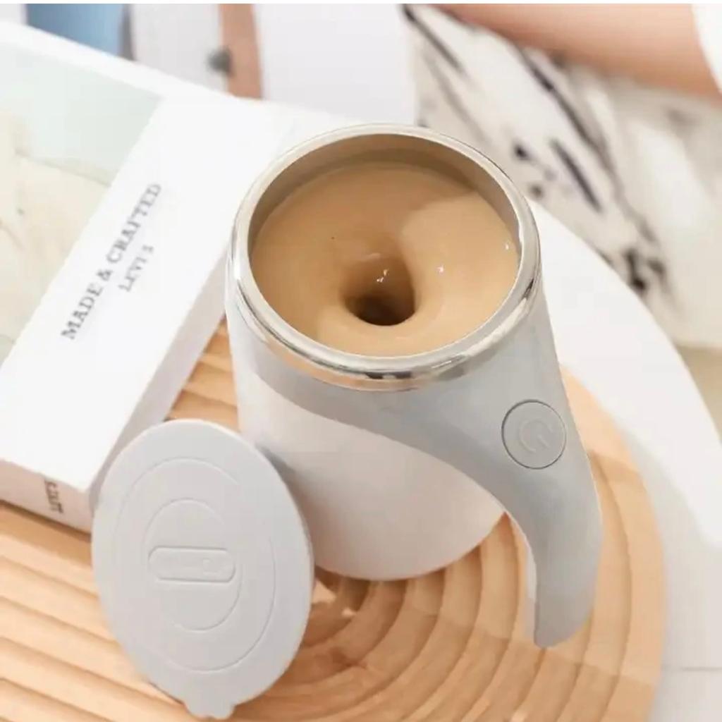 Cana termos cu mixer incorporat, ideala pentru cafea, ciocolata calda ...