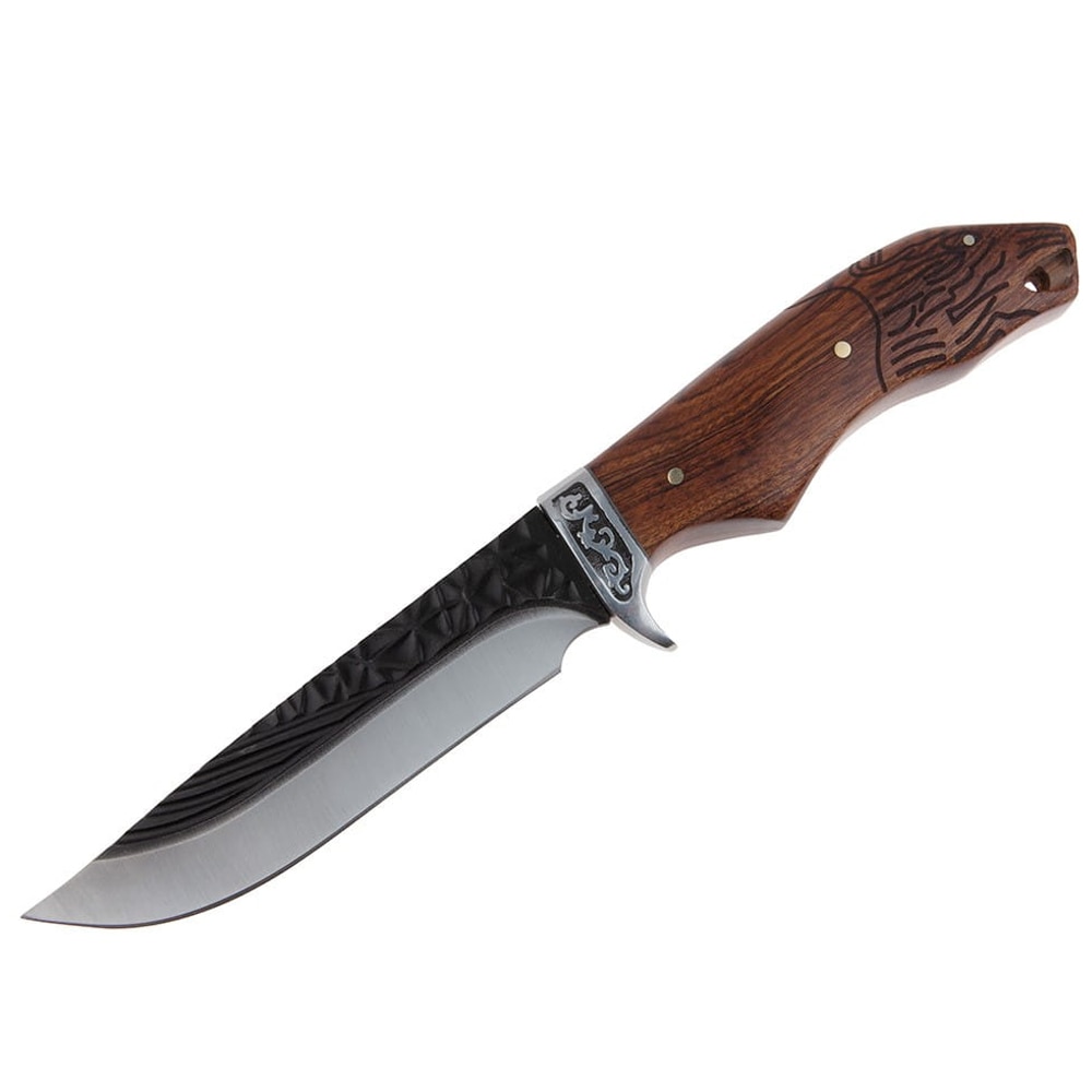 Cutit de vanatoare IdeallStore®, Lion Blade, 25 cm, otel inoxidabil ...