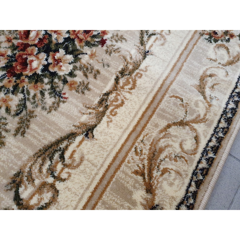 Covor Model Lotos 535, Dreptunghiular, Crem 50 x 80 - eMAG.ro