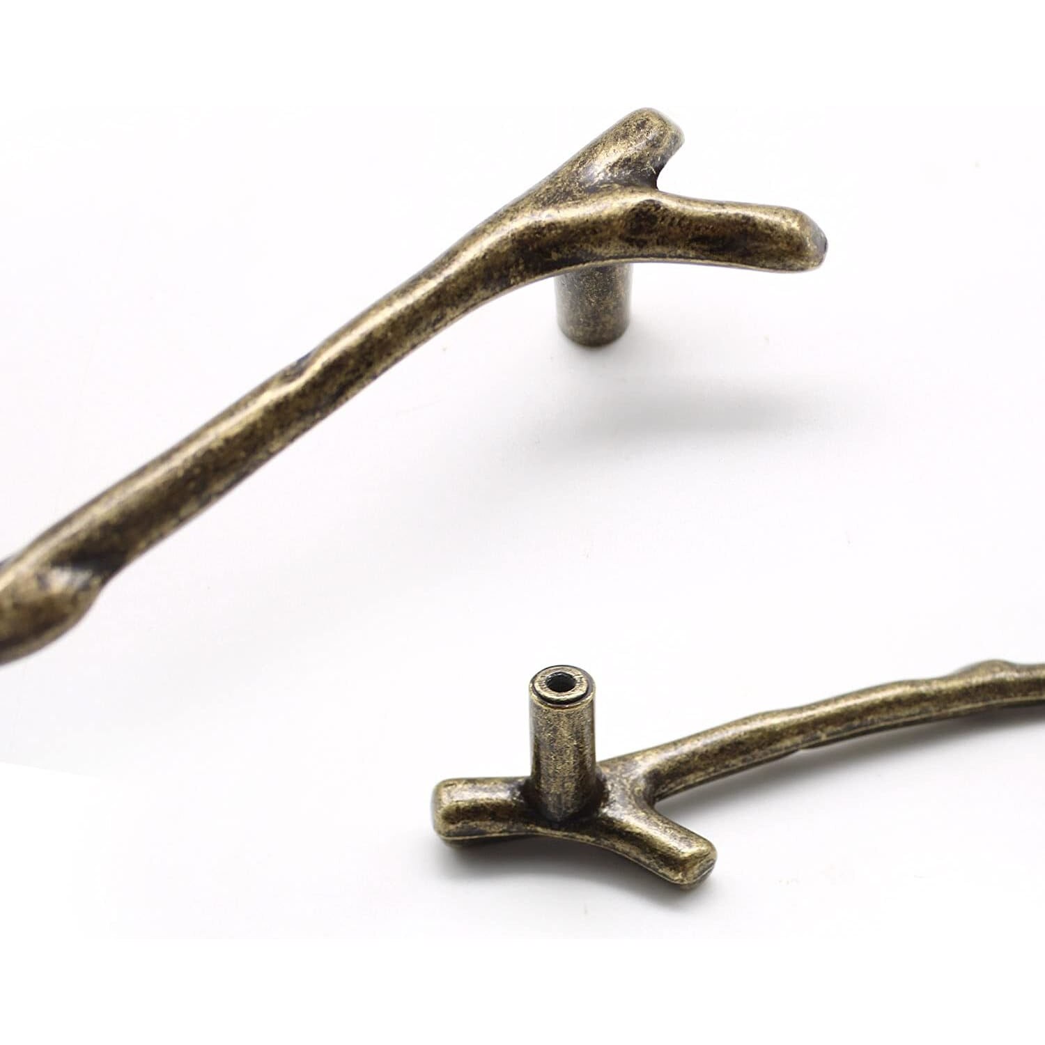Set 2 manere mobila, Aliaj zinc, Bronz - eMAG.ro