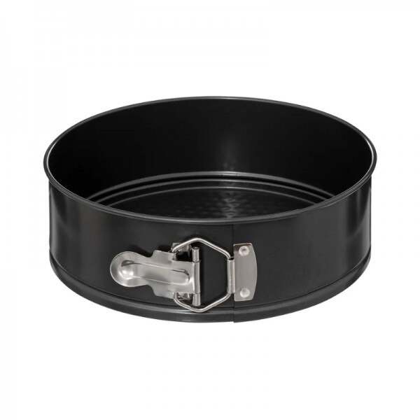 Set 2 forme rotunde detasabile din otel carbon pentru prajituri sau ...