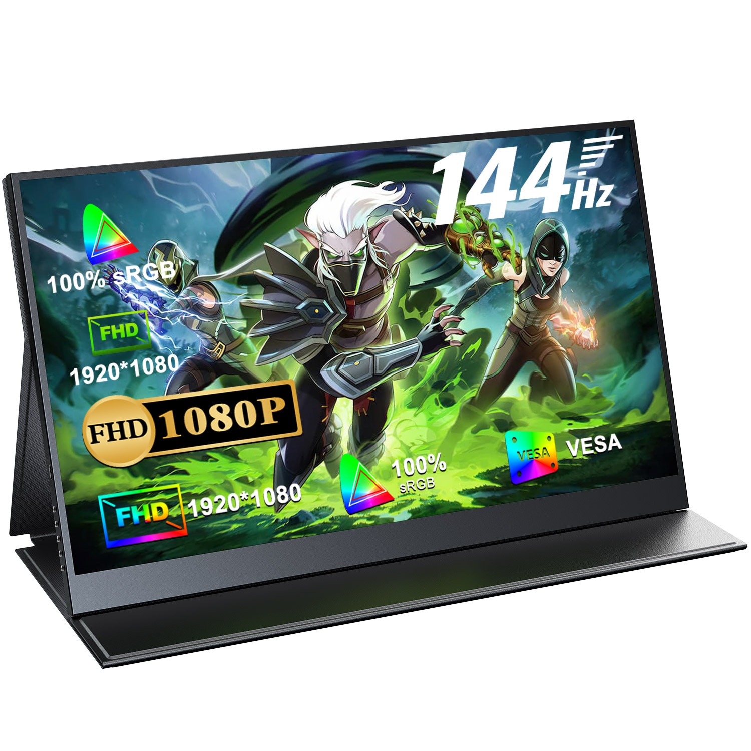 Monitor portabil Uperfect Gaming 17.3" 1080P IPS 144Hz 16:9 - eMAG.ro