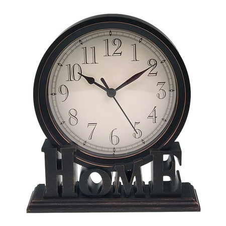 Ceas de Masa, Plastic, Home, Stil Vintage, 18x21cm, M2 - eMAG.ro