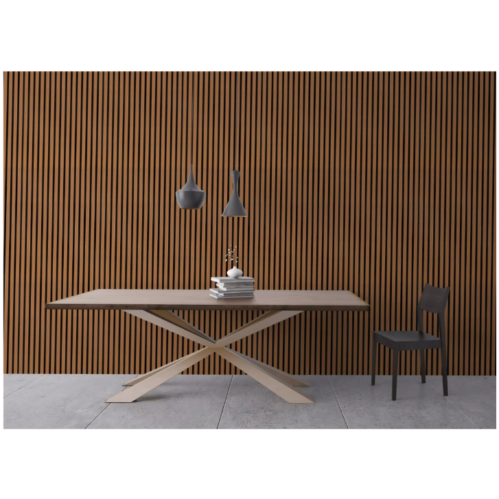 Set 4 Panouri riflaj acustic decorativ cu design UnicSPot 7150130, MDF ...