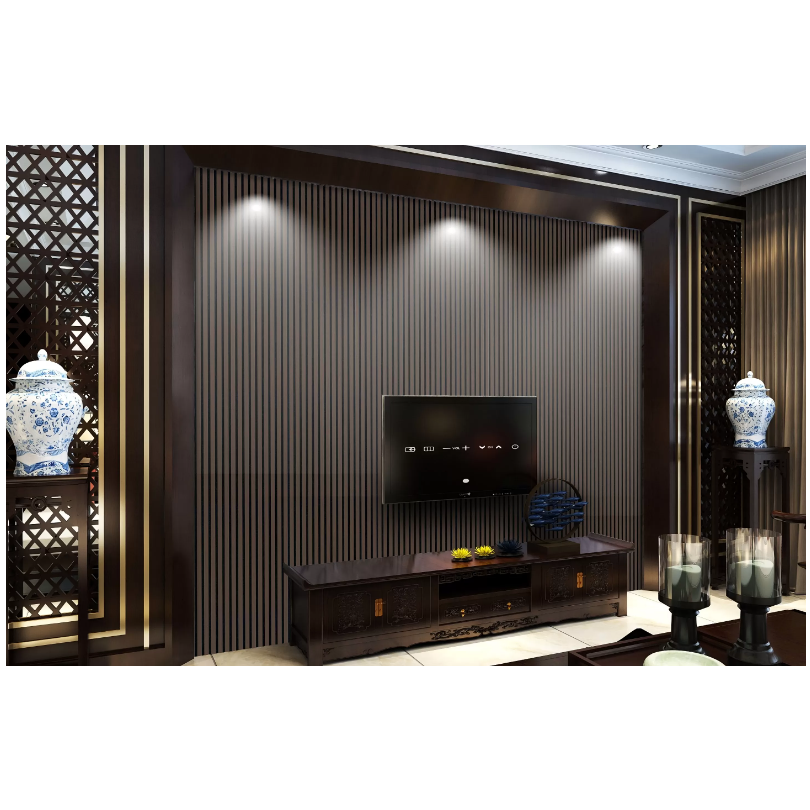 Set 4 Panouri riflaj acustic decorativ cu design UnicSPot 7150132, MDF ...