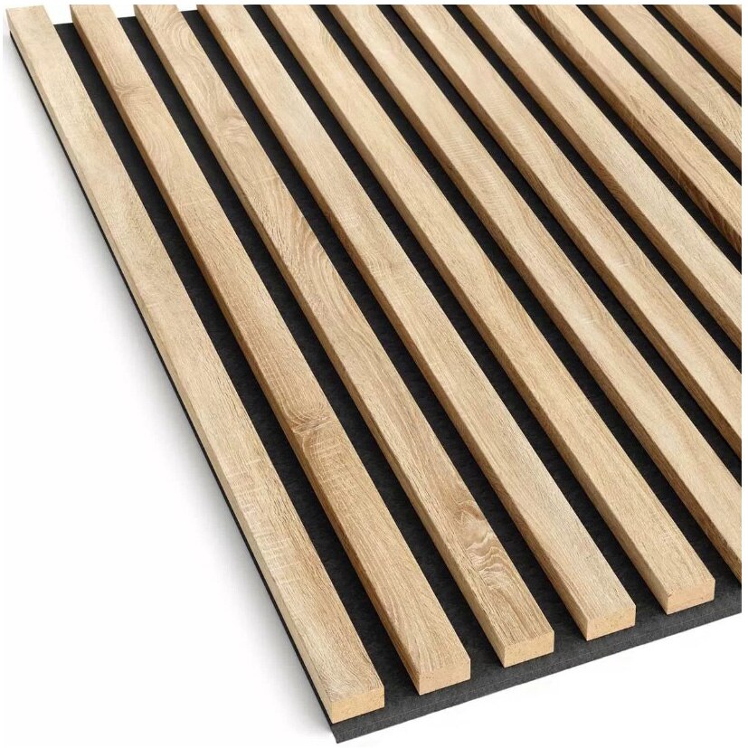 Set 4 Panouri riflaj acustic decorativ cu design UnicSPot 7150133, MDF ...