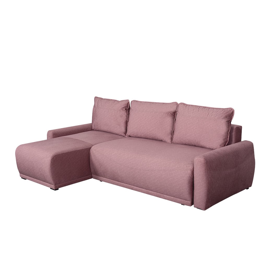 Coltar Extensibil Interschimbabil Lea, 5 Locuri, Lada Depozitare, Roz ...