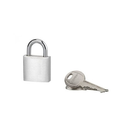 Lacat cu cheie, pentru interior, aluminiu, 30 mm - eMAG.ro
