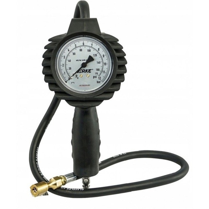 Pistol pneumatic profesional umflat roti cu manometru 12bar aer ...