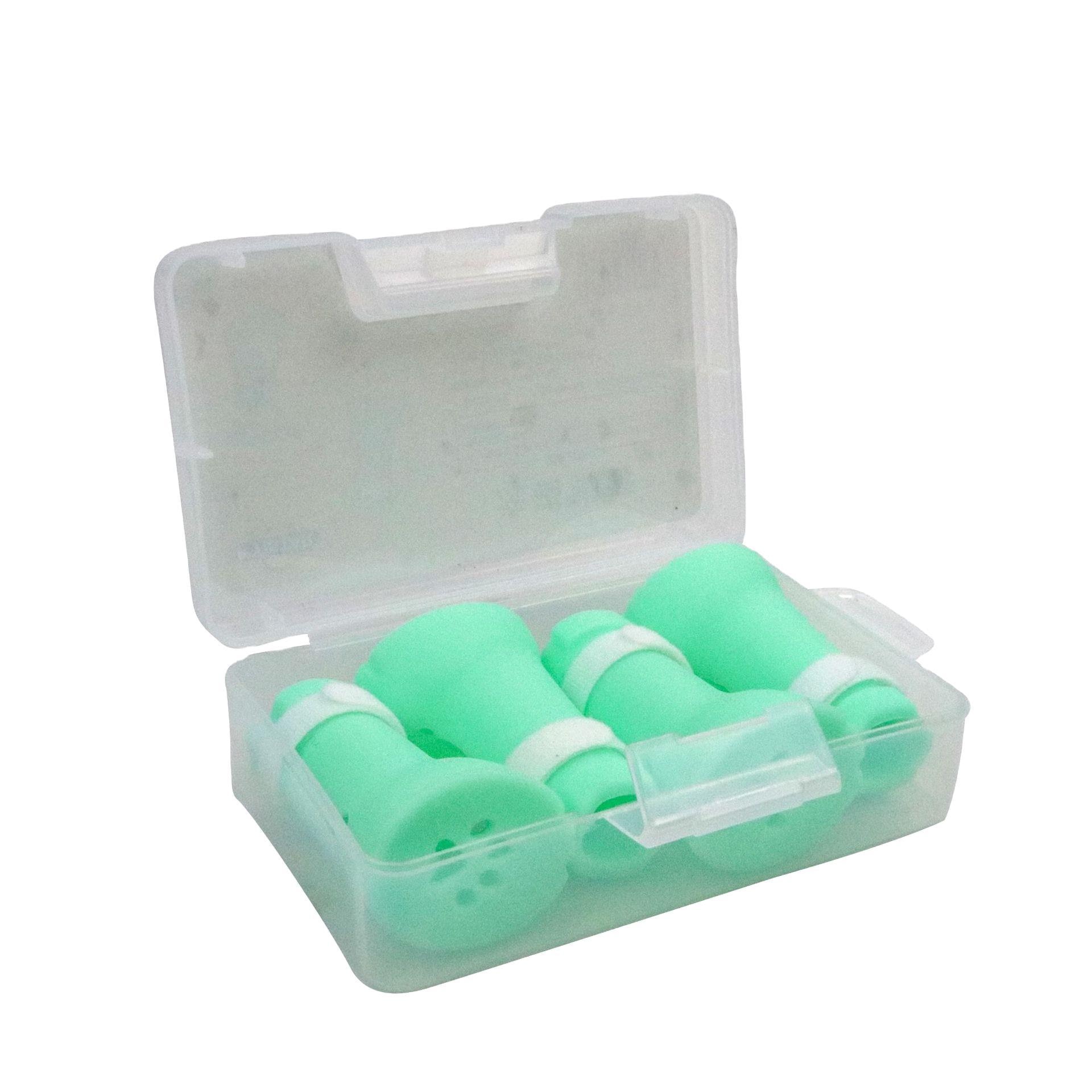 Set 4 pantofi anti-zgarieturi pentru pisici, Silicon, Verde - eMAG.ro