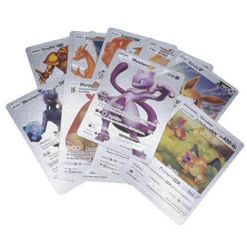 Plic 10 carti de colectie pokemon Silver, stone®, revolutions, basic ...