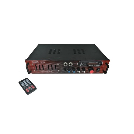 Amplificator digital, tip Statie, 2x50 W, Bluetooth, Fade Red ...