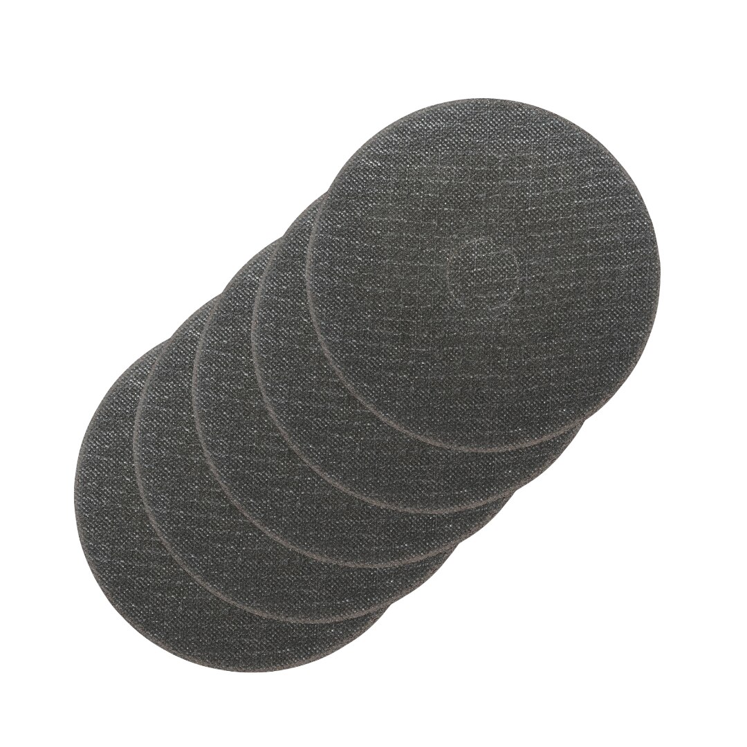 Set 5 panze disc flex pentru taiat otel, inox, fier 115x1.0x22mm, BUM ...
