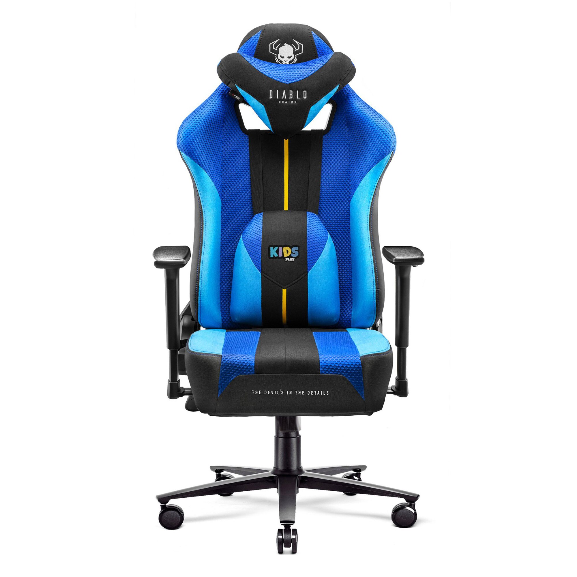 Scaun de gaming pentru copii, Diablo Chairs, X-Player 2.0, Kids Size ...