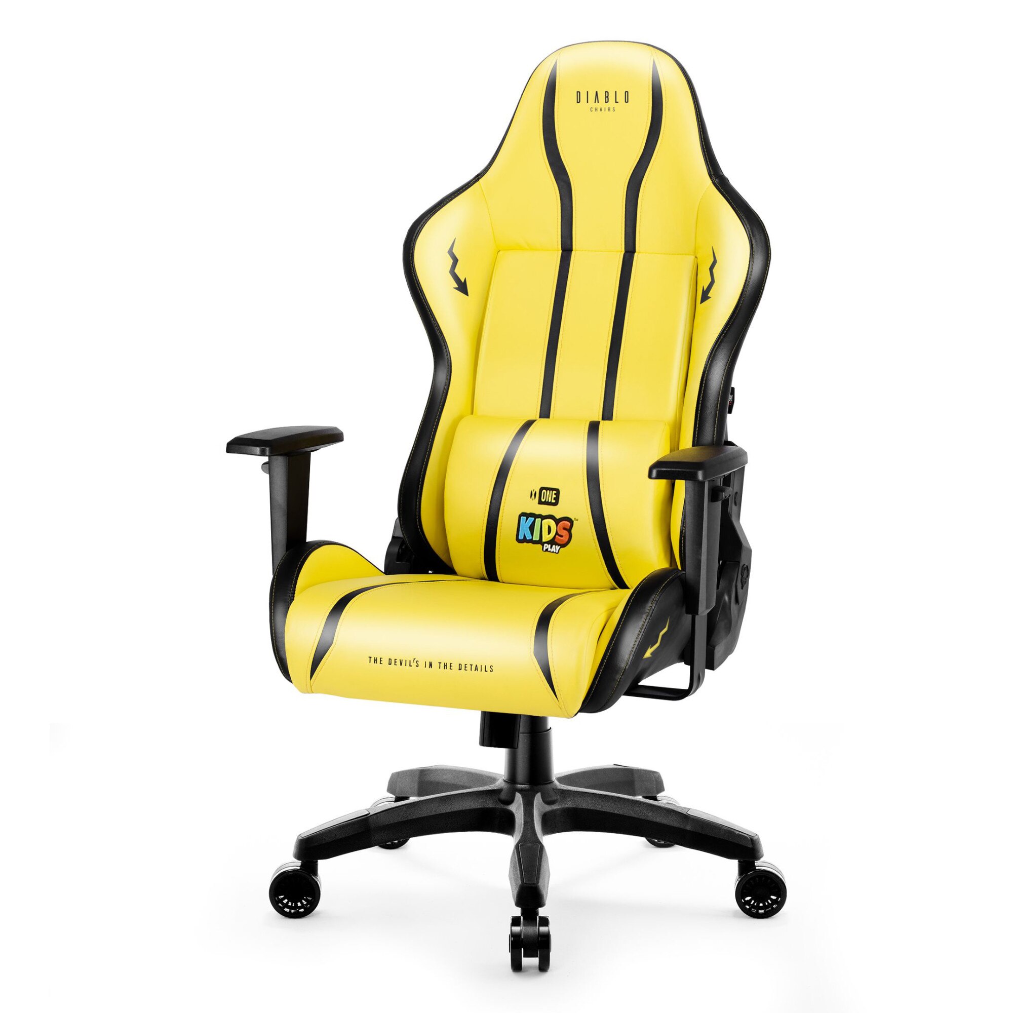 Scaun de gaming pentru copii, Diablo Chairs, X-One 2.0, Kids Size ...