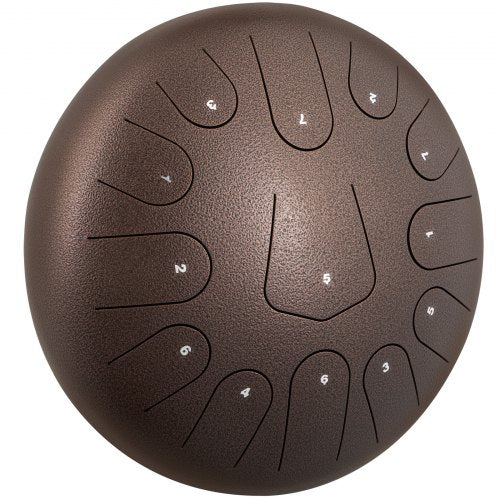 Toba din Otel, cu 13 Note, 12 Inch, Culoare Castan - eMAG.ro