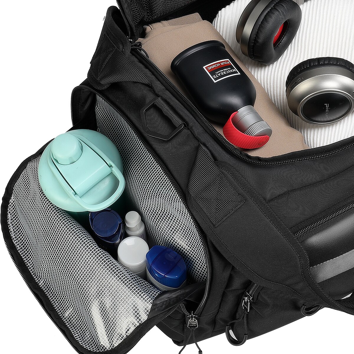 Geanta sport impermeabila pentru sala sau calatorii, cu compartiment ...