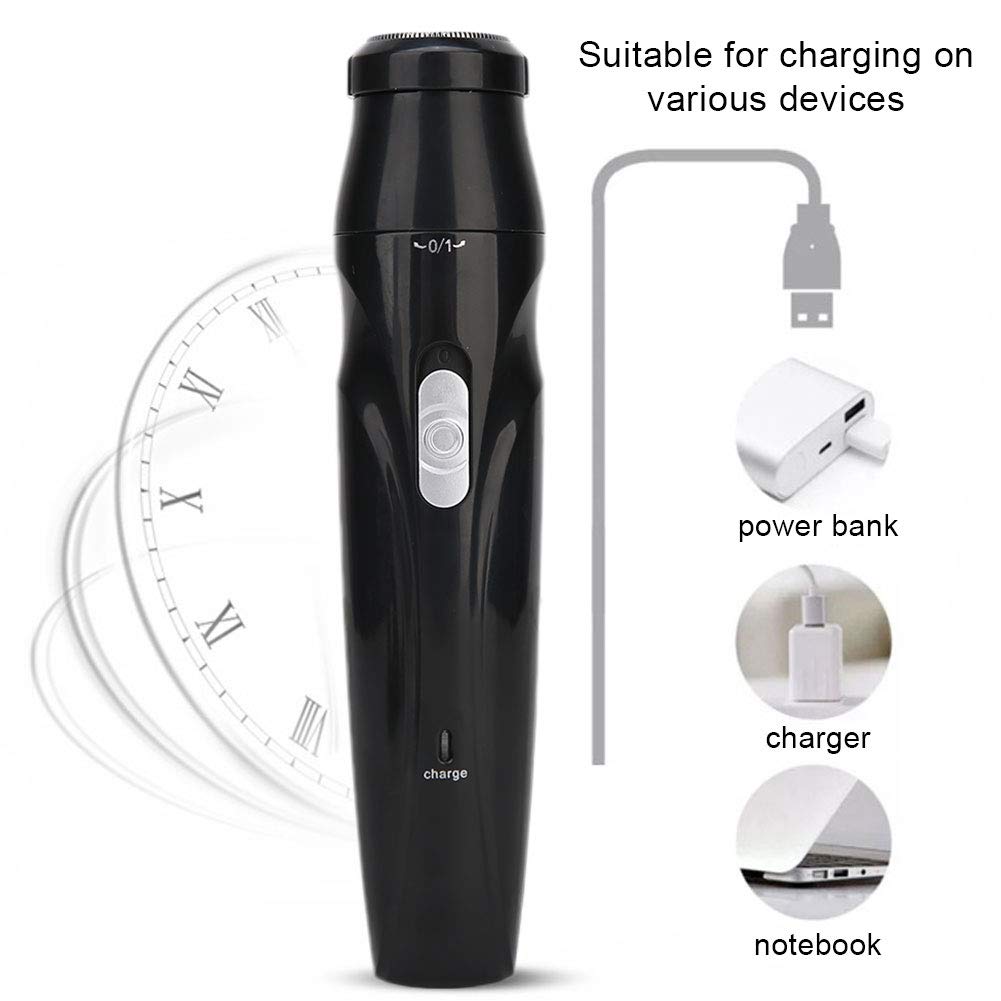 Комплект електрическа самобръсначка 3 в 1, LXNZUHN, зареждаща се през USB, 3,3×13,5×2,7 см ...