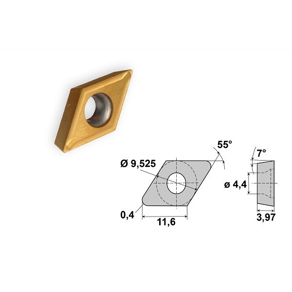 Cutit strung precizie 20 x 20 mm SDJCR2020K11 - 2281 - eMAG.ro