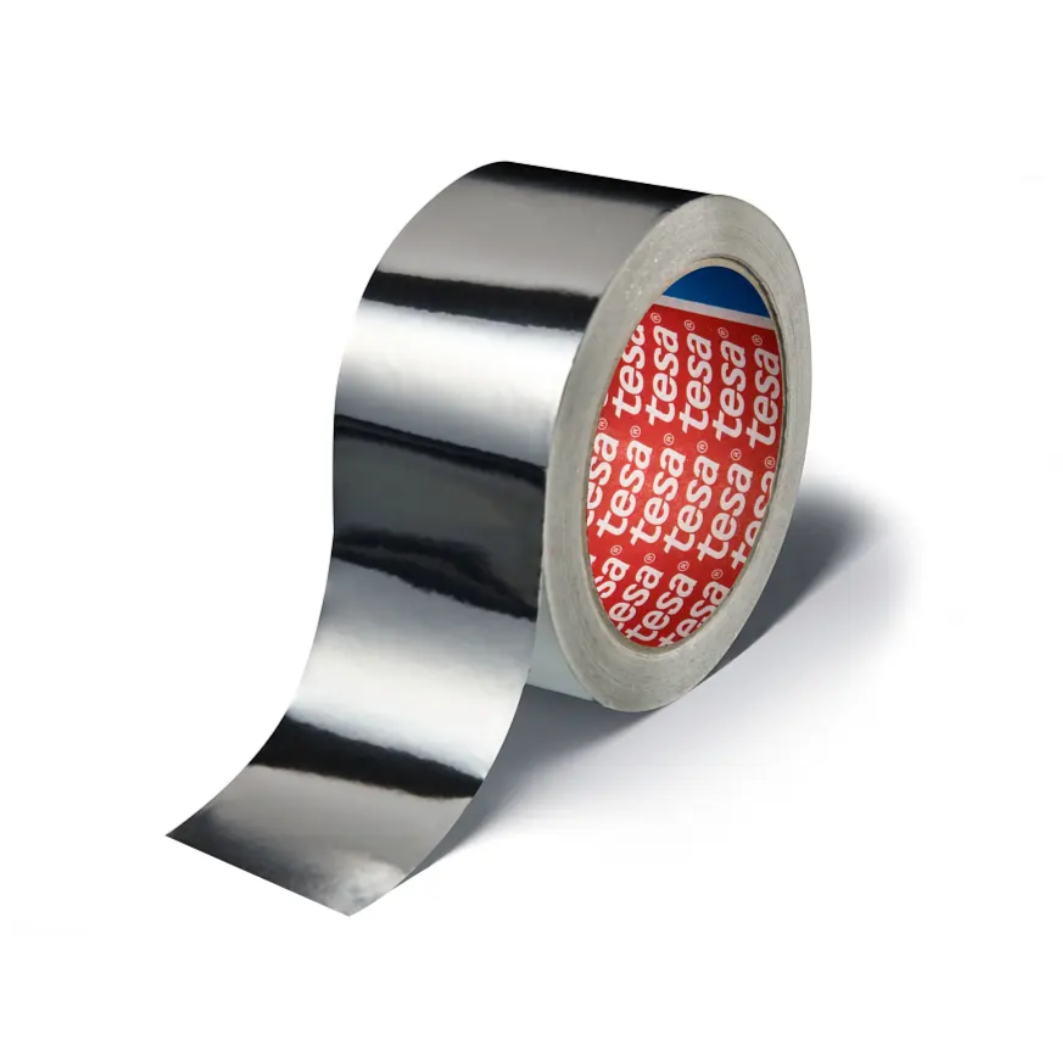 Banda aluminiu Tesa 50565, 50MY, 50m 25mm, fara liner - eMAG.ro