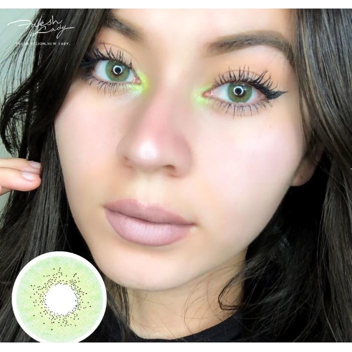 Lentile de contact colorate Verzi, Ocean Green, 365 Purtari, Cosmetice ...