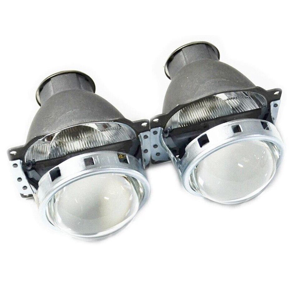 Set 2 Lupe Bixenon Q5 3" cu bec H7 cu ornamente incluse Q5-H7 - eMAG.ro