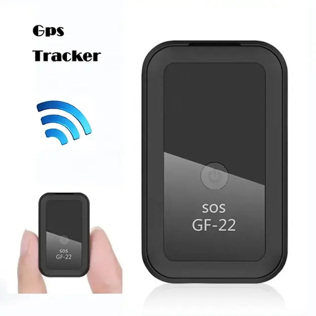 Mini localizator GPS GF-22 ELMHURST cu comanda vocala, microfon spion ...