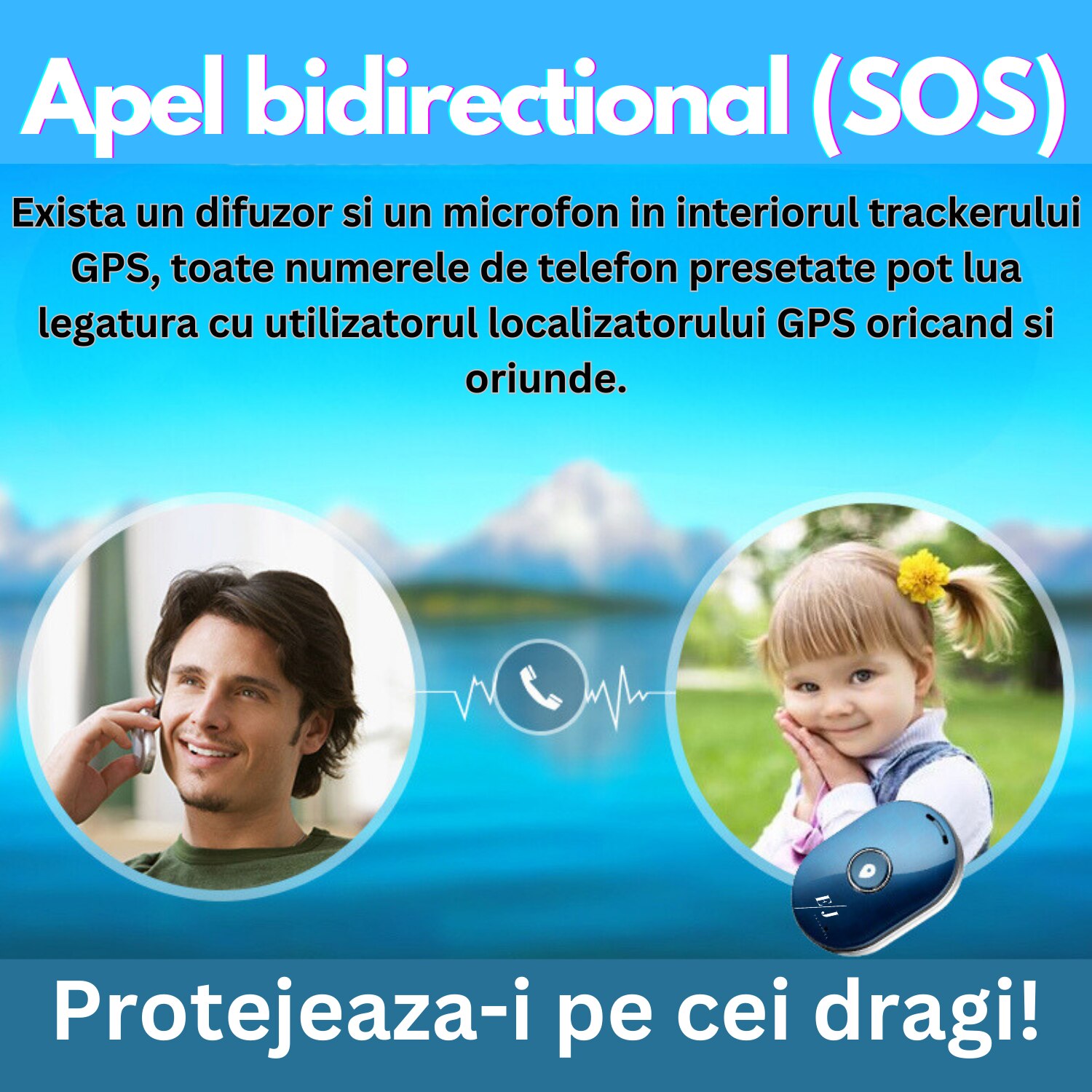 Mini GPS Spion, Dispozitiv localizare si monitorizare, EJ PRODUCTS C001 ...