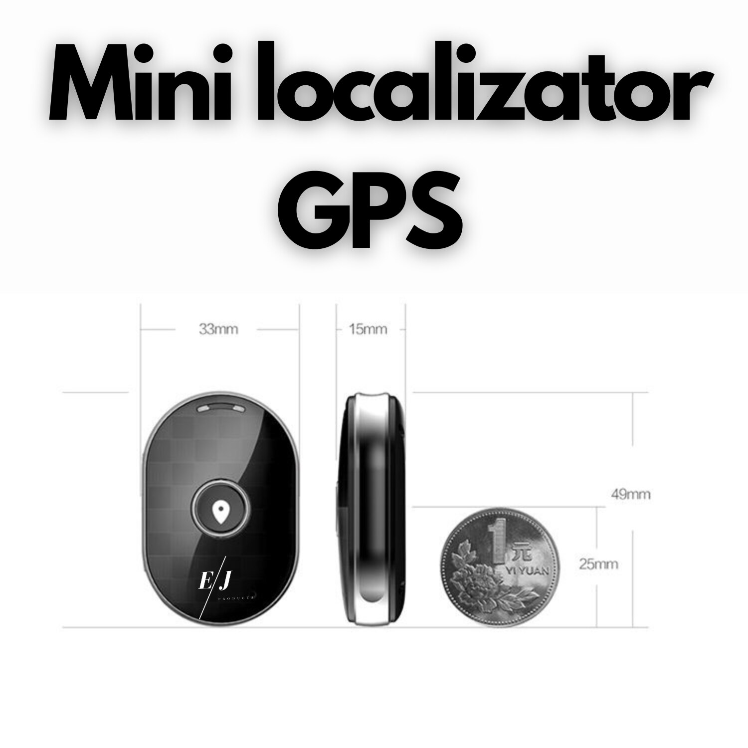 Mini GPS Spion, Dispozitiv localizare si monitorizare, EJ PRODUCTS C001 ...