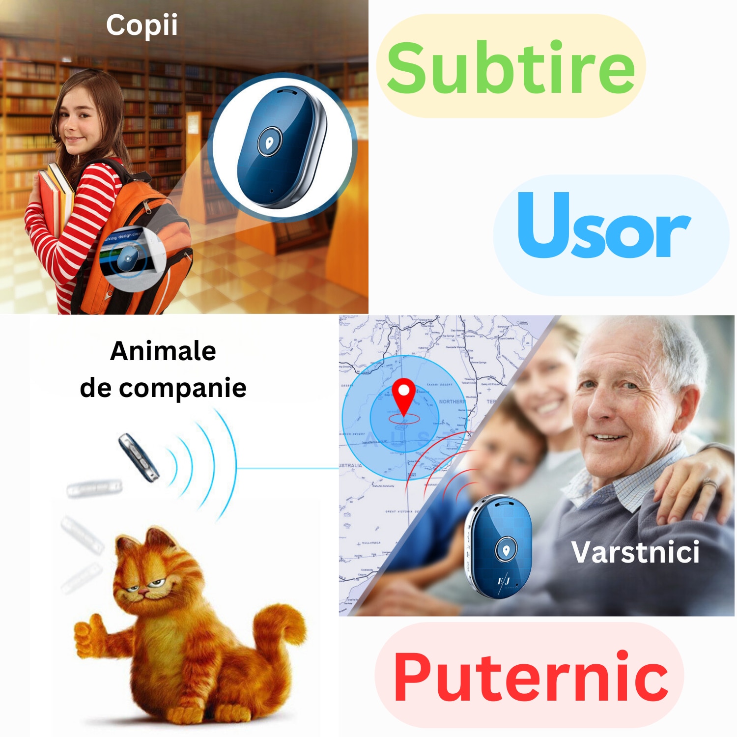 Mini GPS Spion, Dispozitiv localizare si monitorizare, EJ PRODUCTS C001 ...
