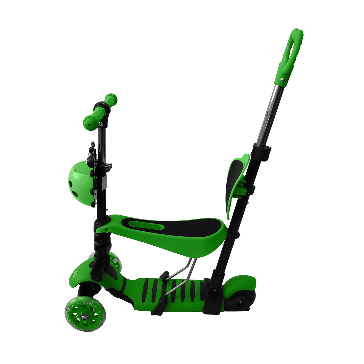 LittleONE by Pepita gyerek Roller tolókarral és LED kerekekkel - Katica ...
