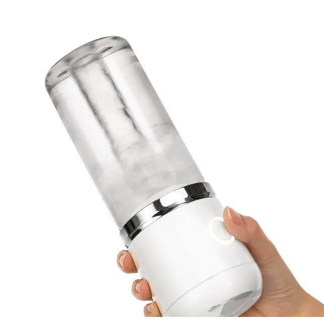 Mini Blender Portabil STARCREST SB-GN04WH, Multifunctional, Auto-curatare, Capacitate 380ml, 4 ...