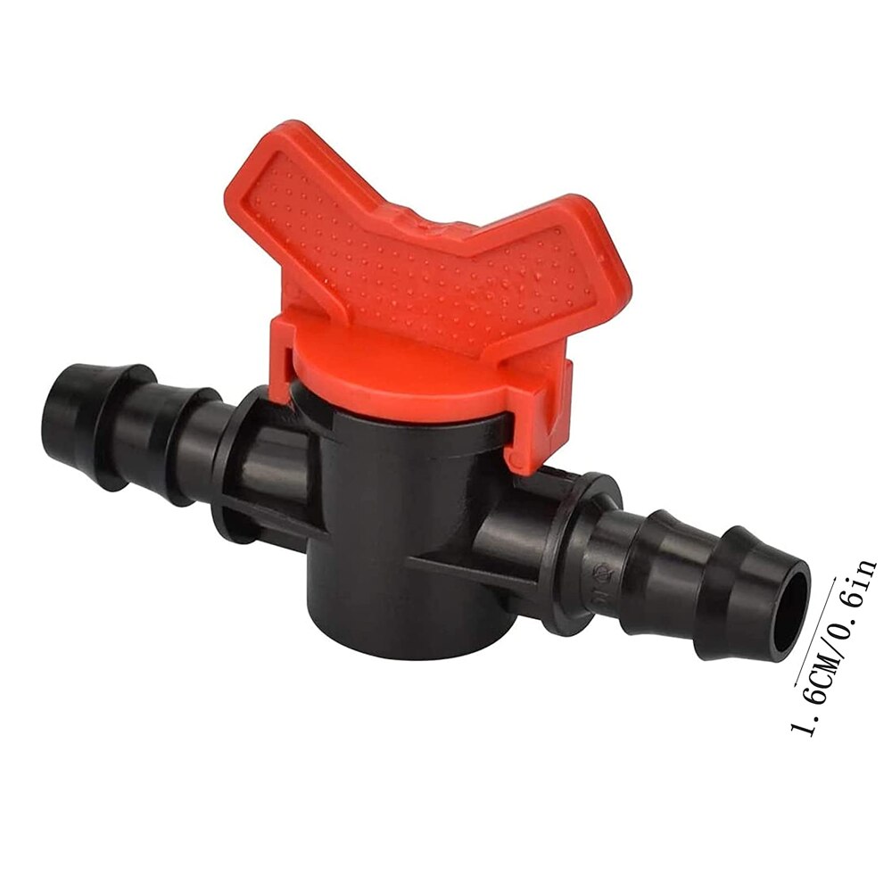 Set 10 aspersoare pentru gradina, Plastic, Rosu/Negru - eMAG.ro