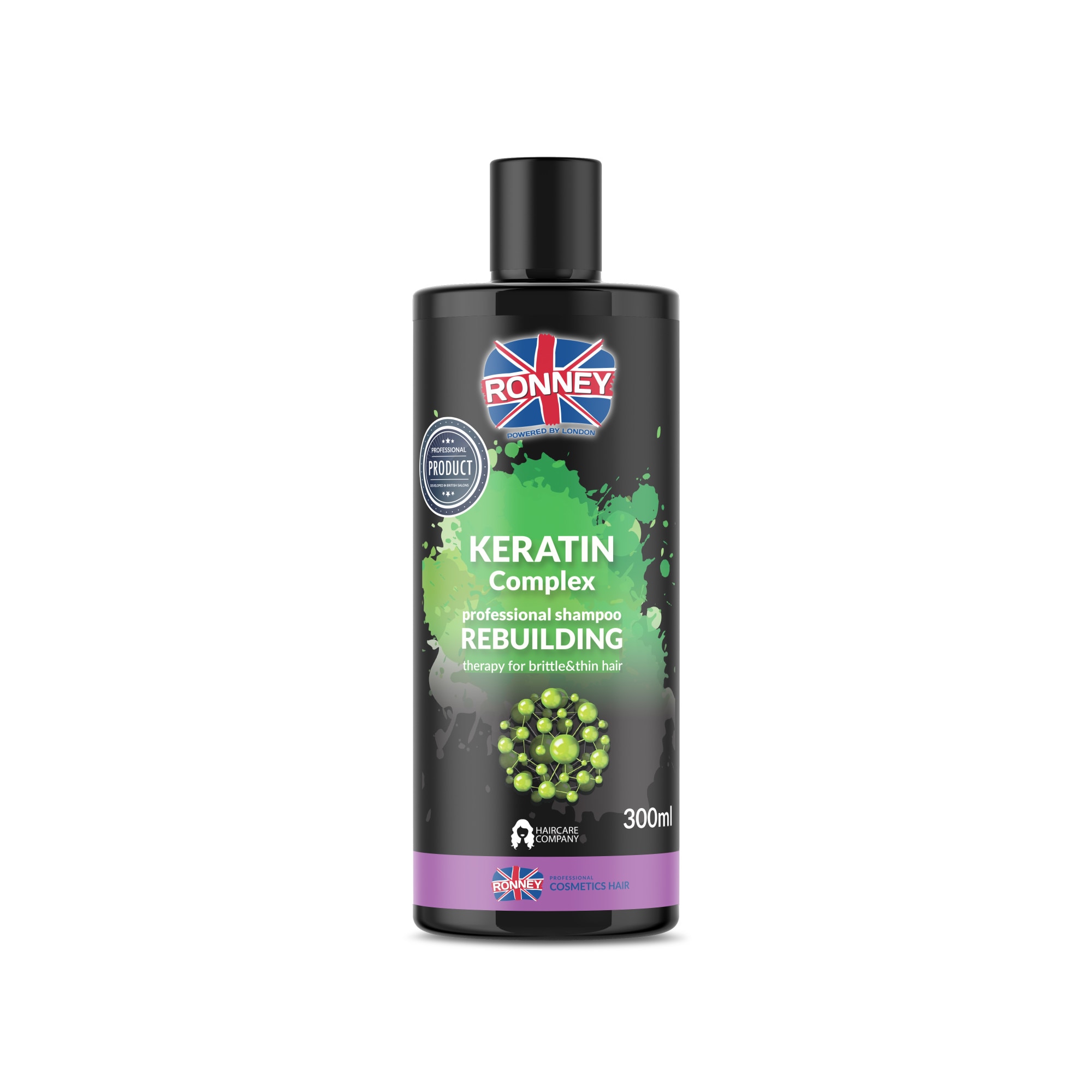 Sampon de reconstructie pentru par fragil si fin, RONNEY, Professional ...