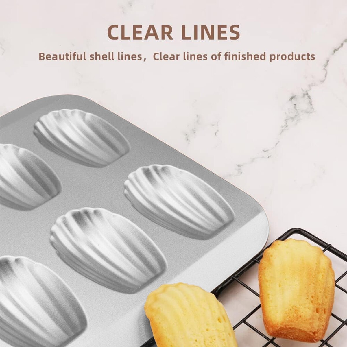 Set 2 forme prajituri, Mmgoqqt, Otel, Argintiu - eMAG.ro