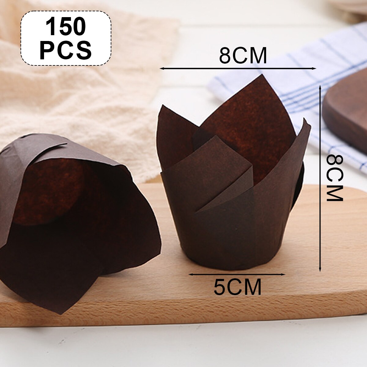 Set forme prajituri, Mmgoqqt, Hartie, Cu model, Maro - eMAG.ro