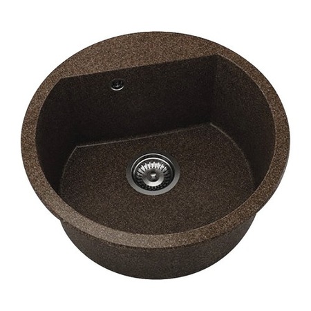 Chiuveta Bucatarie Rotunda Fat Avangard 223 Ø51 Cm, Granixit Nutshell ...