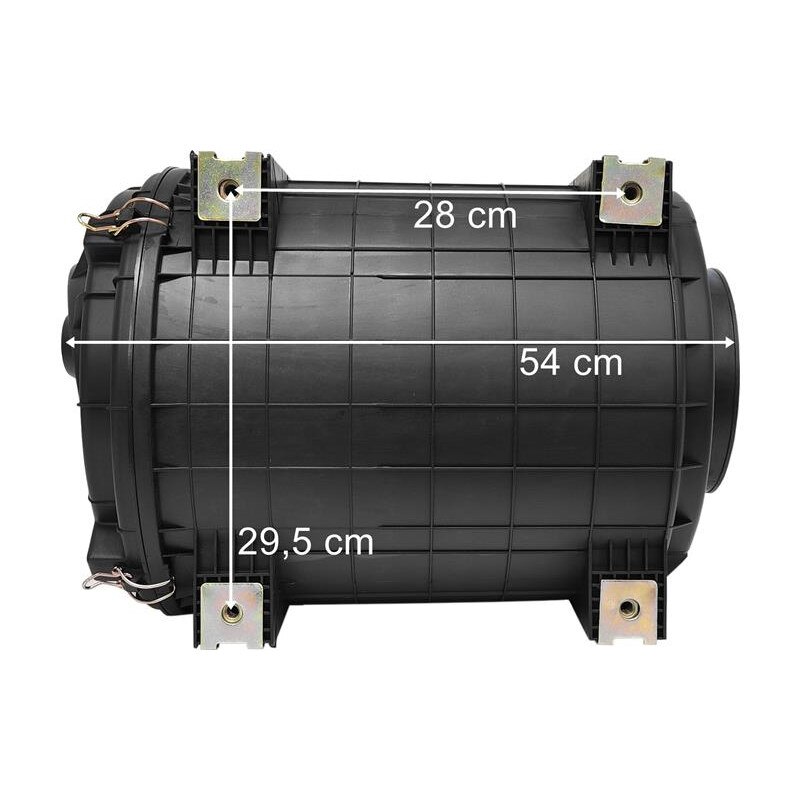 Carcasa filtru aer, Lamiro, Negru - eMAG.ro