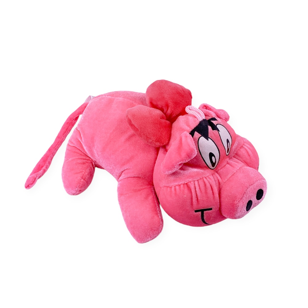 Jucarie de plus, Chippo, Porc, Plus moale, 25 cm, Roz - eMAG.ro