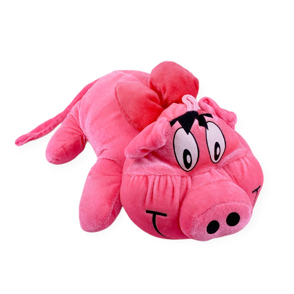 Jucarie de plus, Chippo, Porc, Plus moale, 25 cm, Roz - eMAG.ro