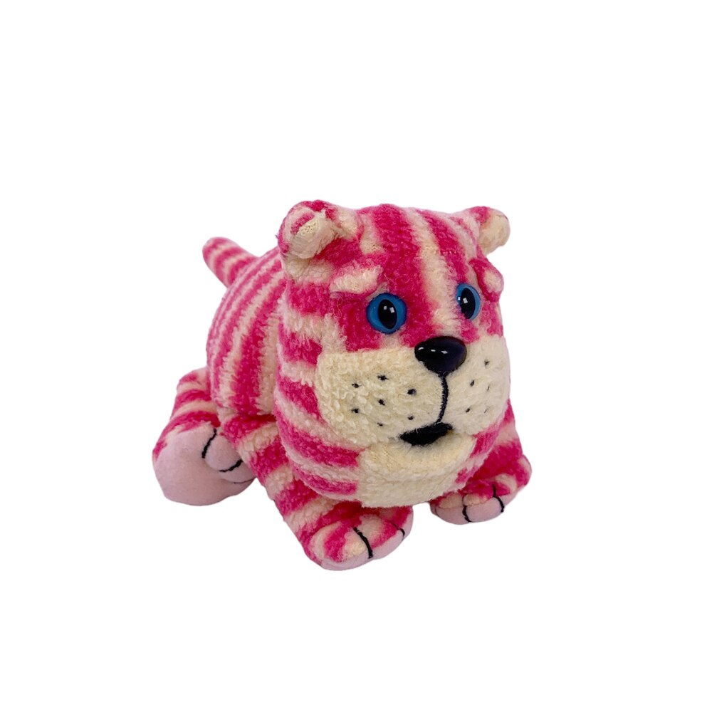 Jucarie de plus, Chippo, Tigru, Emite un sunet, 21 cm, Roz - eMAG.ro