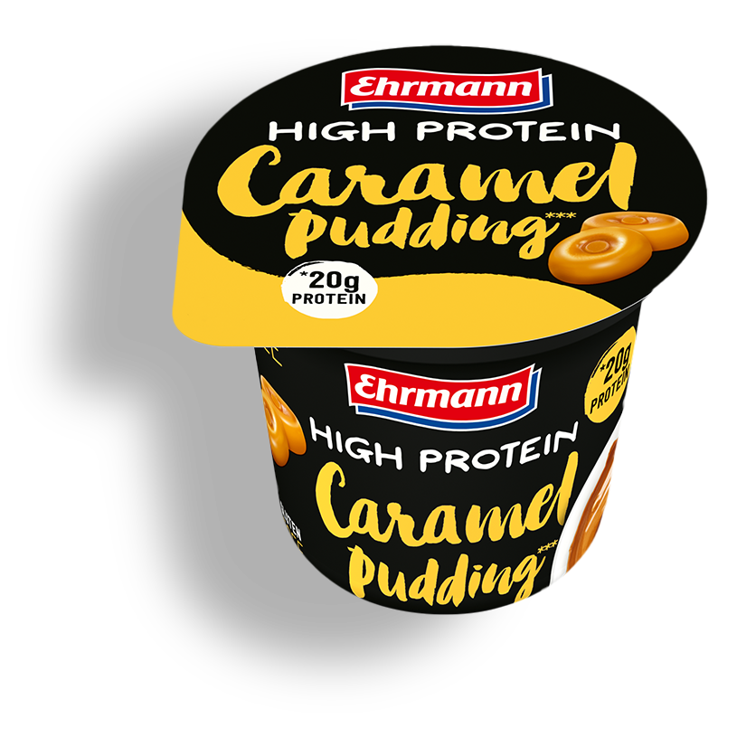 High Protein Pudding, Ehrmann, 200 g, caramel - eMAG.ro